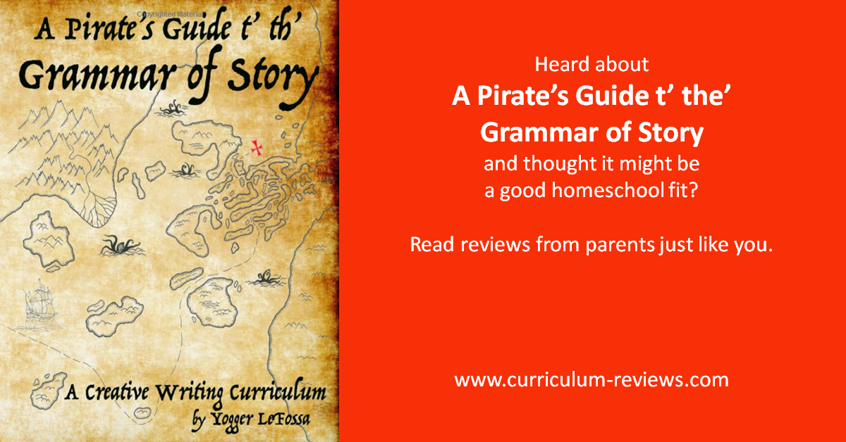 A Pirate's Guide t' th' Grammar of Story | Homeschool Curriculum Reviews